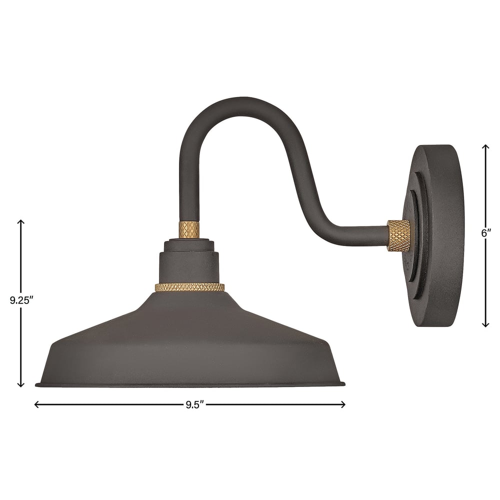 Hinkley Lighting Foundry Classic Small Gooseneck Outdoor Barn Light ...