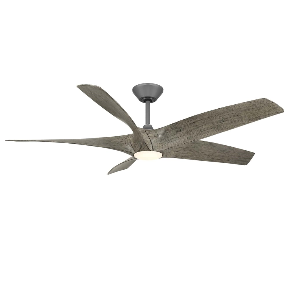 Modern Forms Fans Zephyr 5 Ceiling Fan with Light | Lightopia