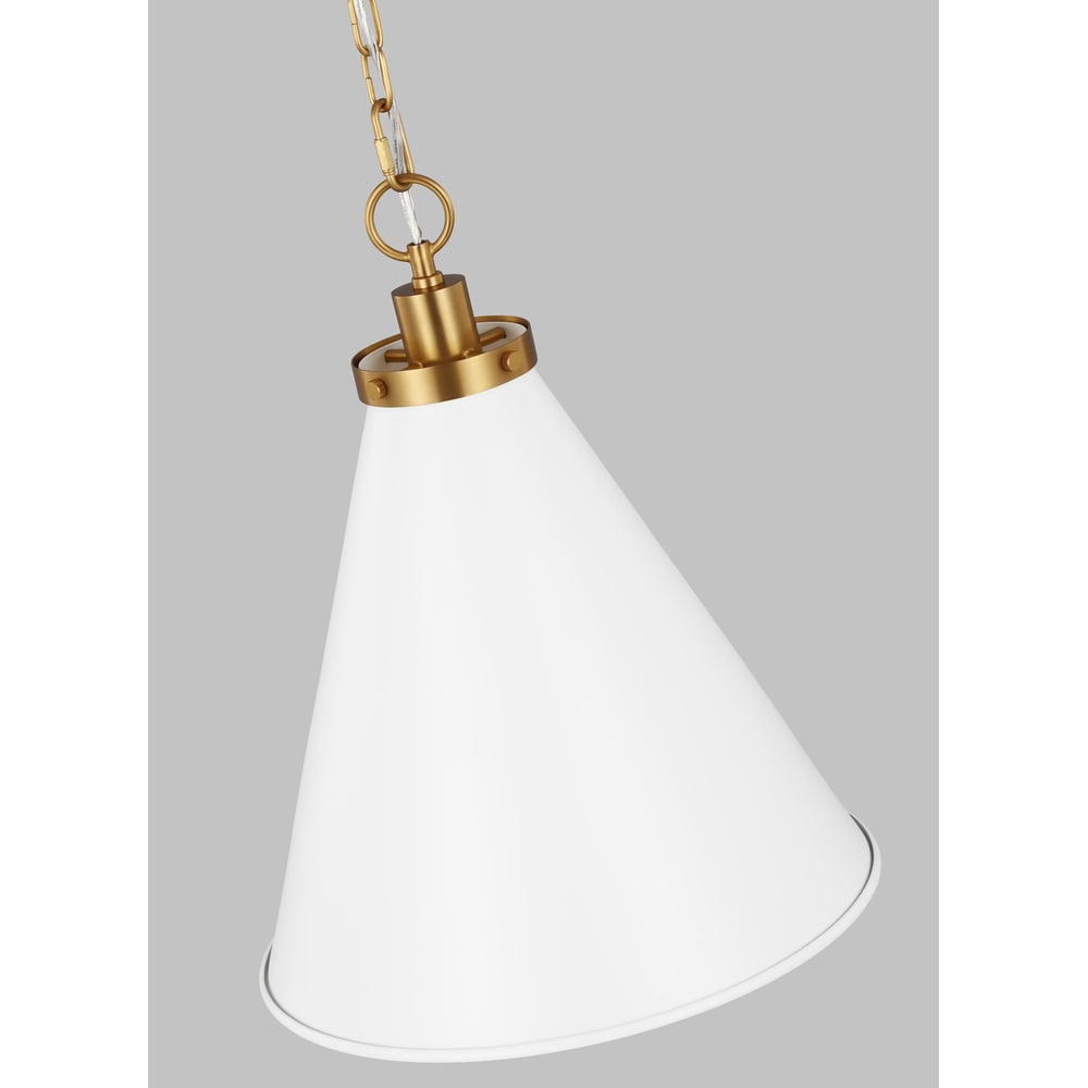 Visual Comfort Studio Wellfleet Cone Pendant | Lightopia