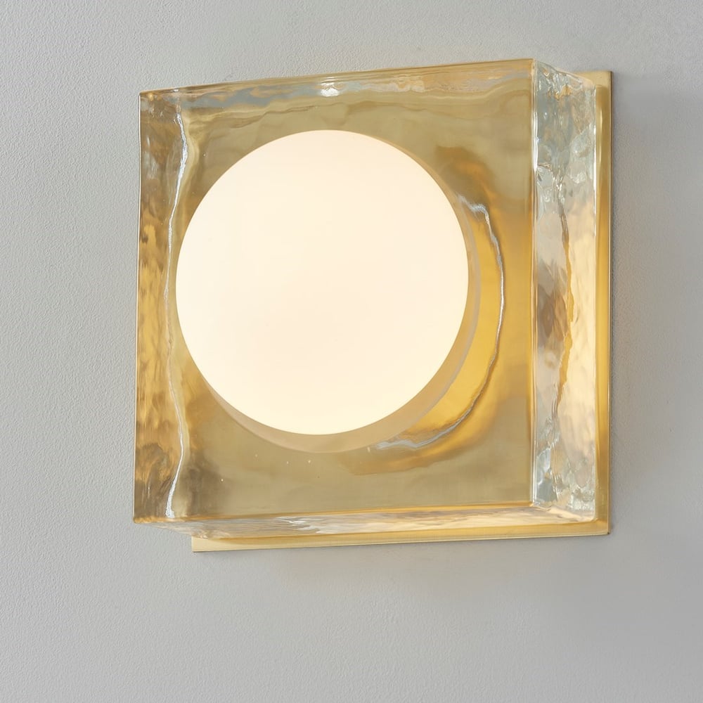 Hudson Valley Mackay Square Wall Sconce | Lightopia
