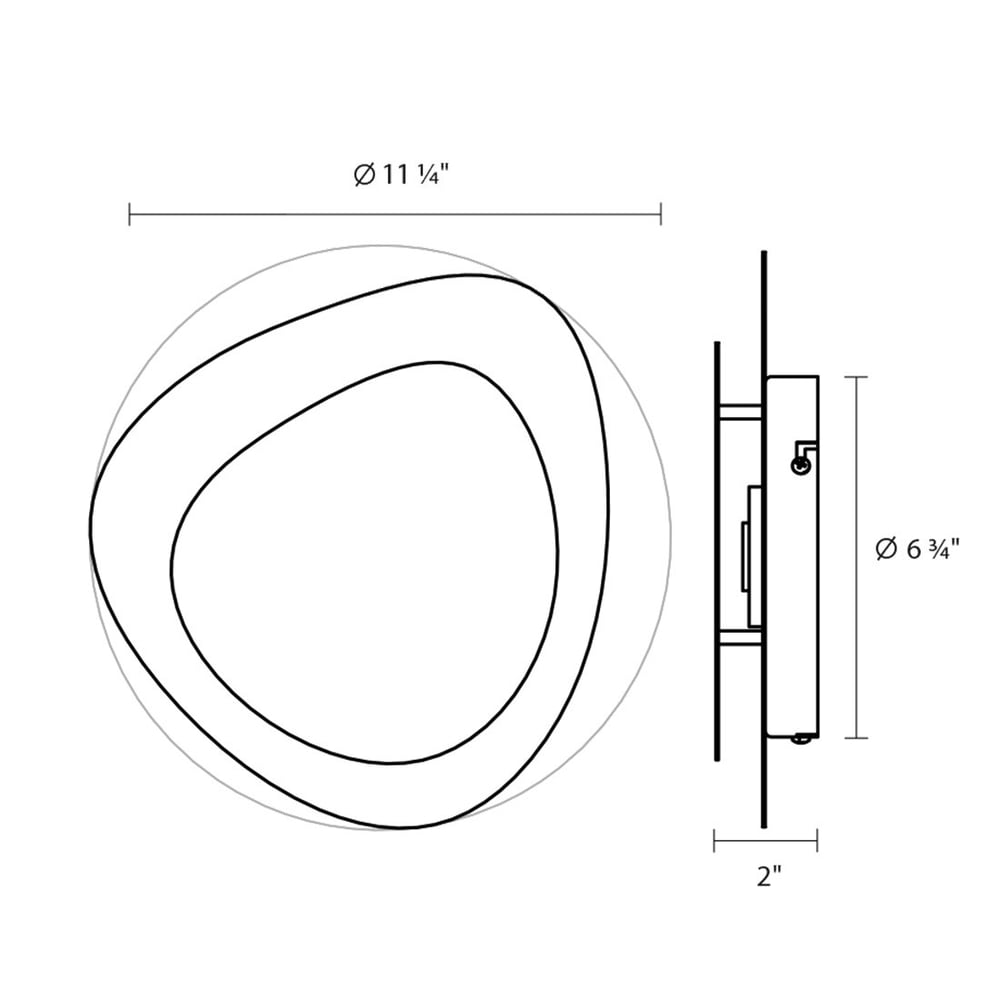 Sonneman Abstract Wall Light | Lightopia