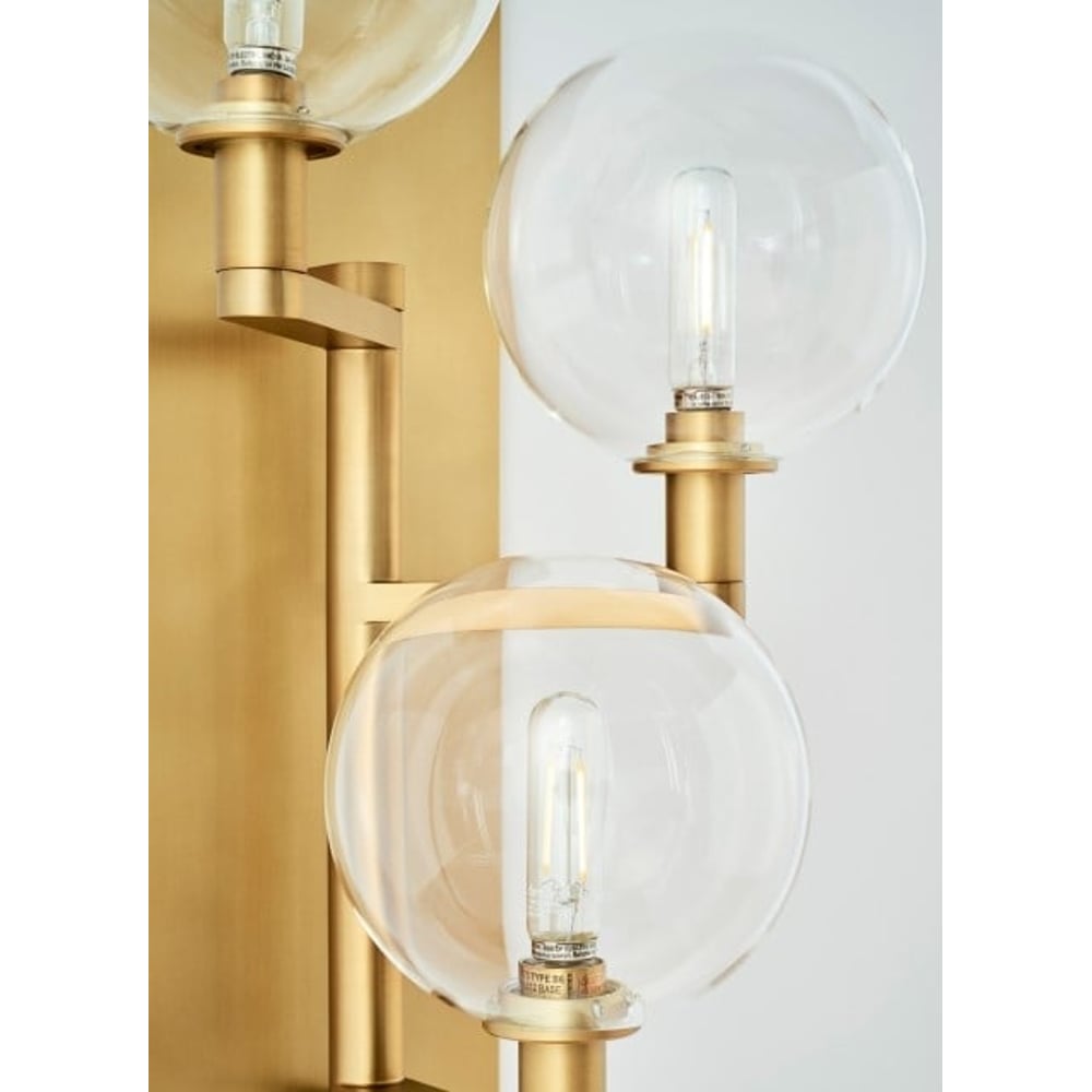 Visual Comfort Modern Gambit Triple Wall Light | Lightopia