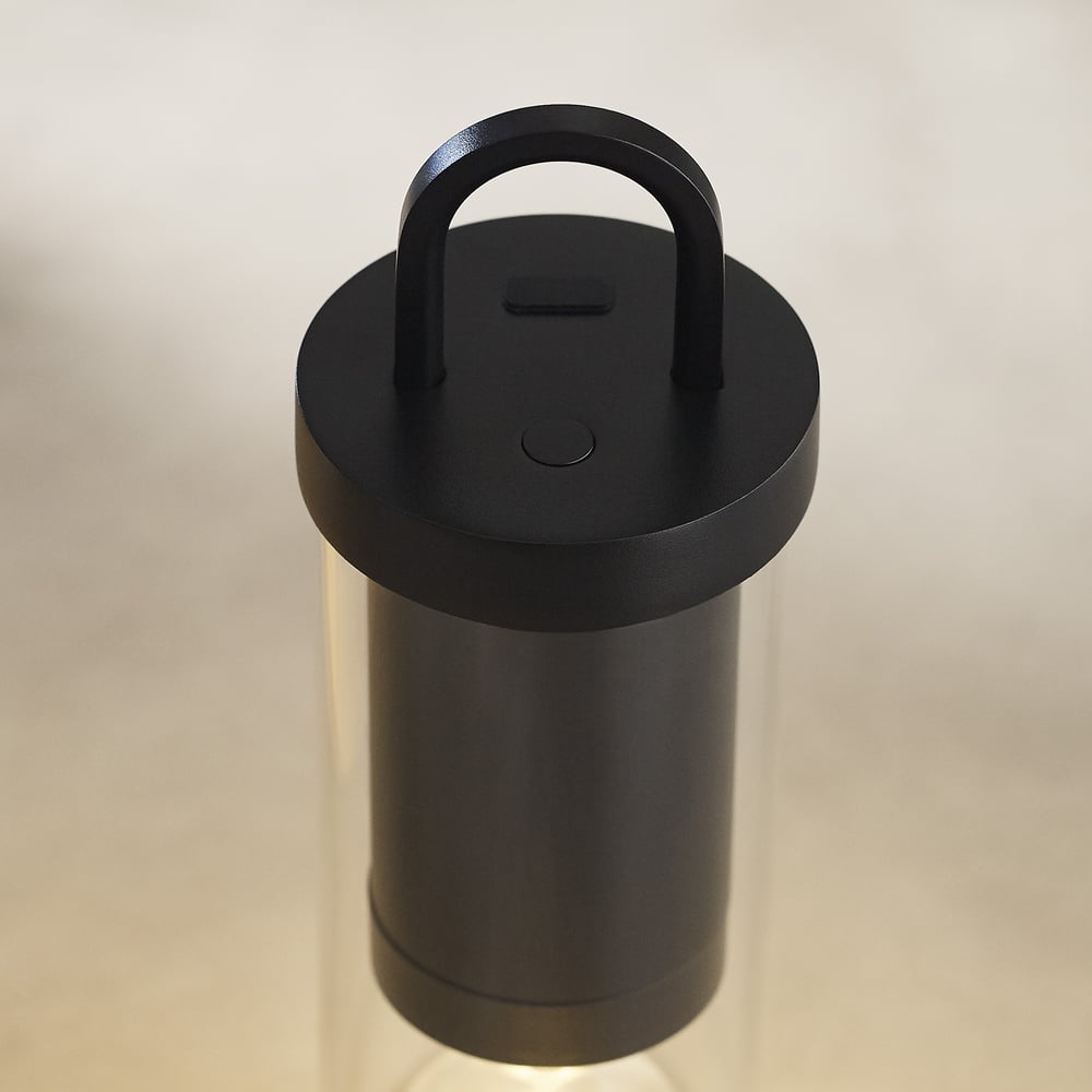 Visual Comfort Modern Kandella Accent Rechargeable Table Lamp | Lightopia