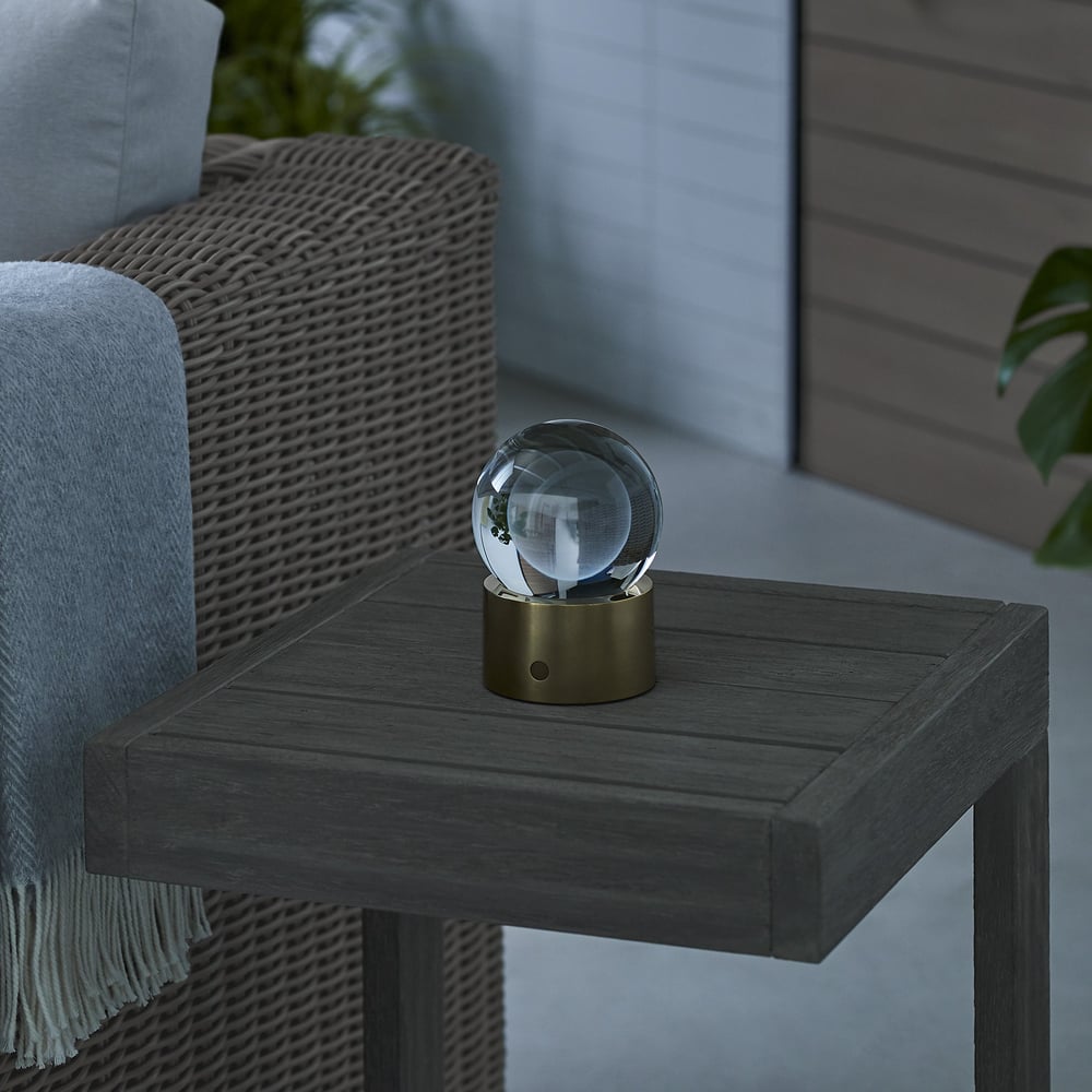 Visual Comfort Modern Mina Accent Rechargeable Table Lamp | Lightopia