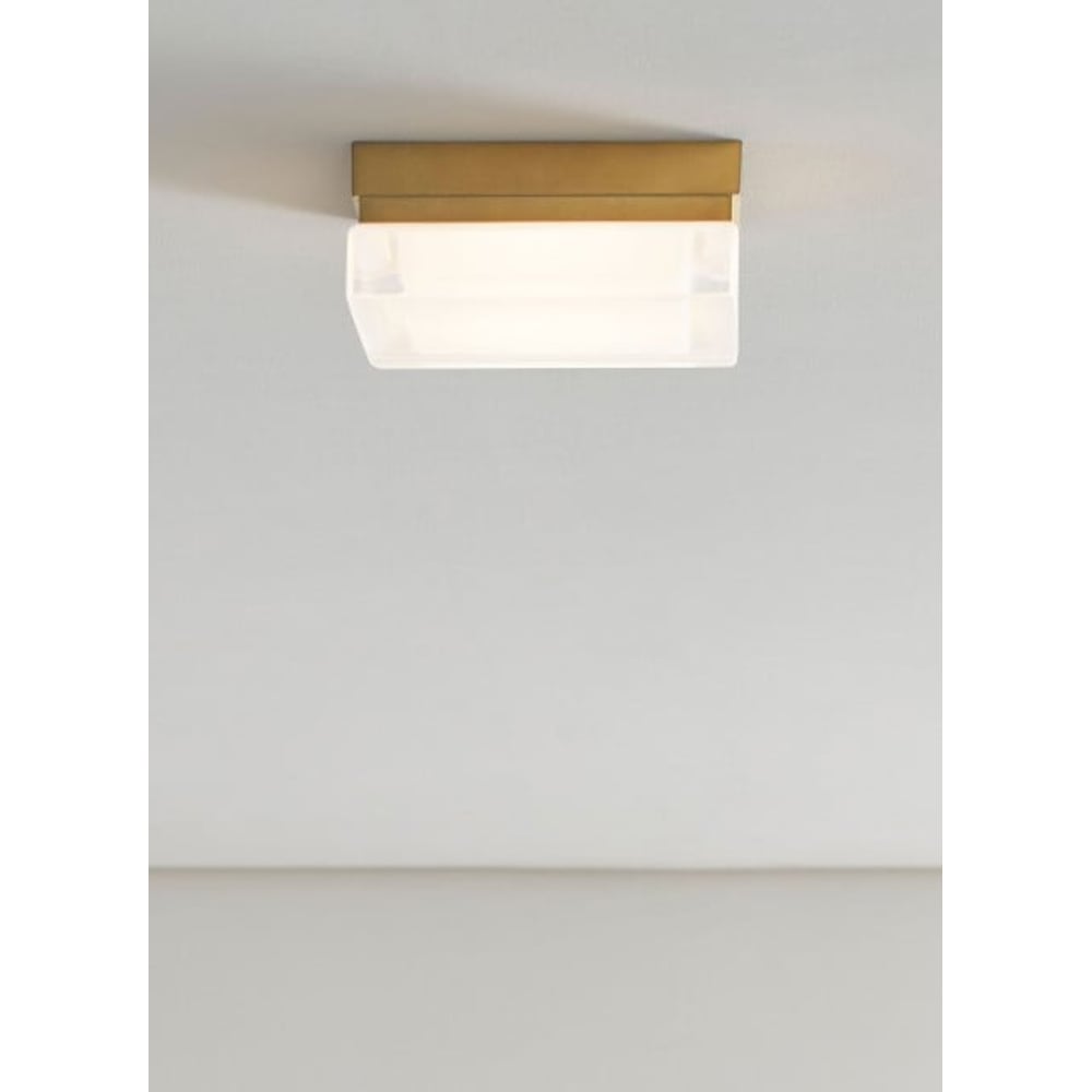 Visual Comfort Modern Boxie LED Wall/Ceiling Light Fixture | Lightopia