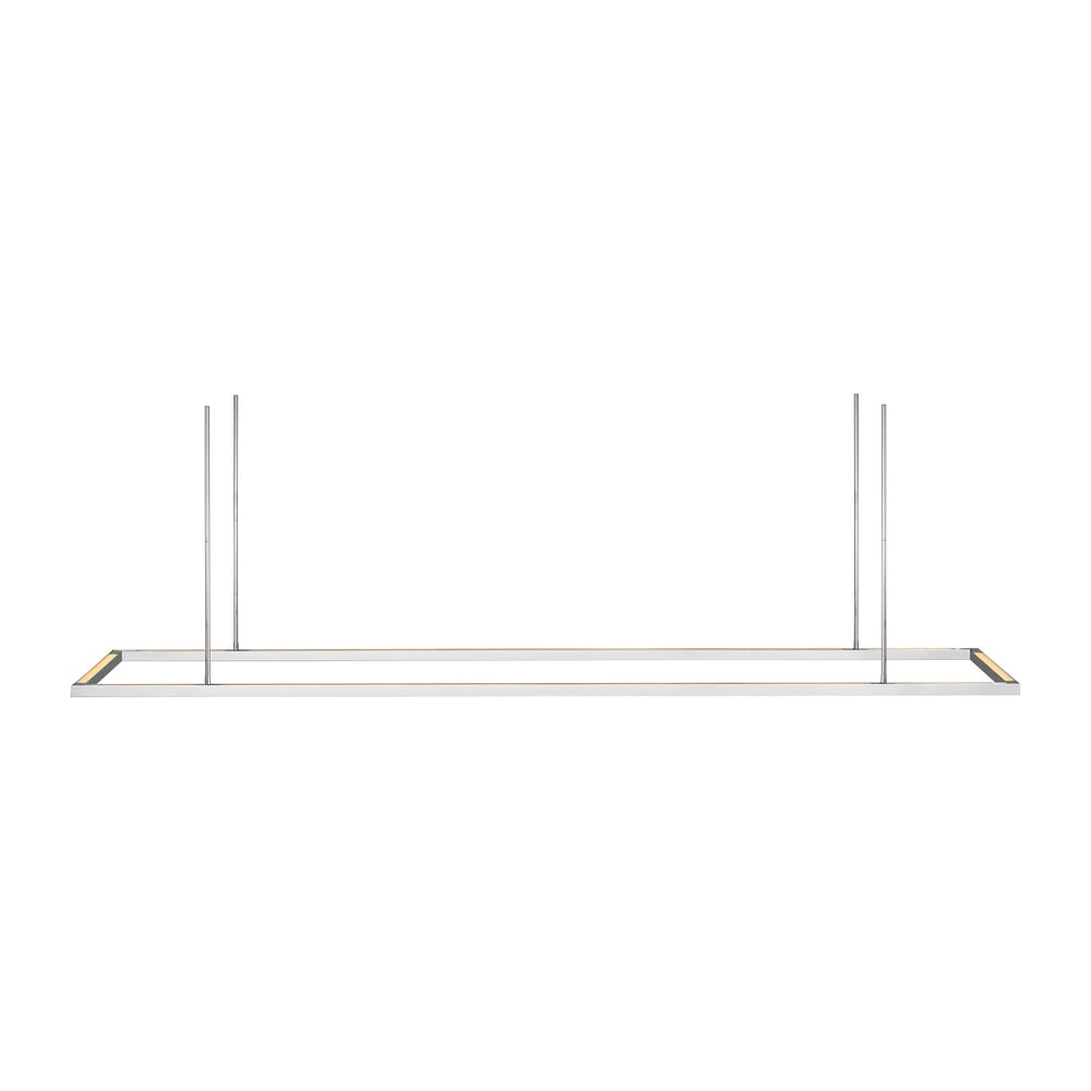 Visual Comfort Modern Stagger Halo Linear Suspension | Lightopia