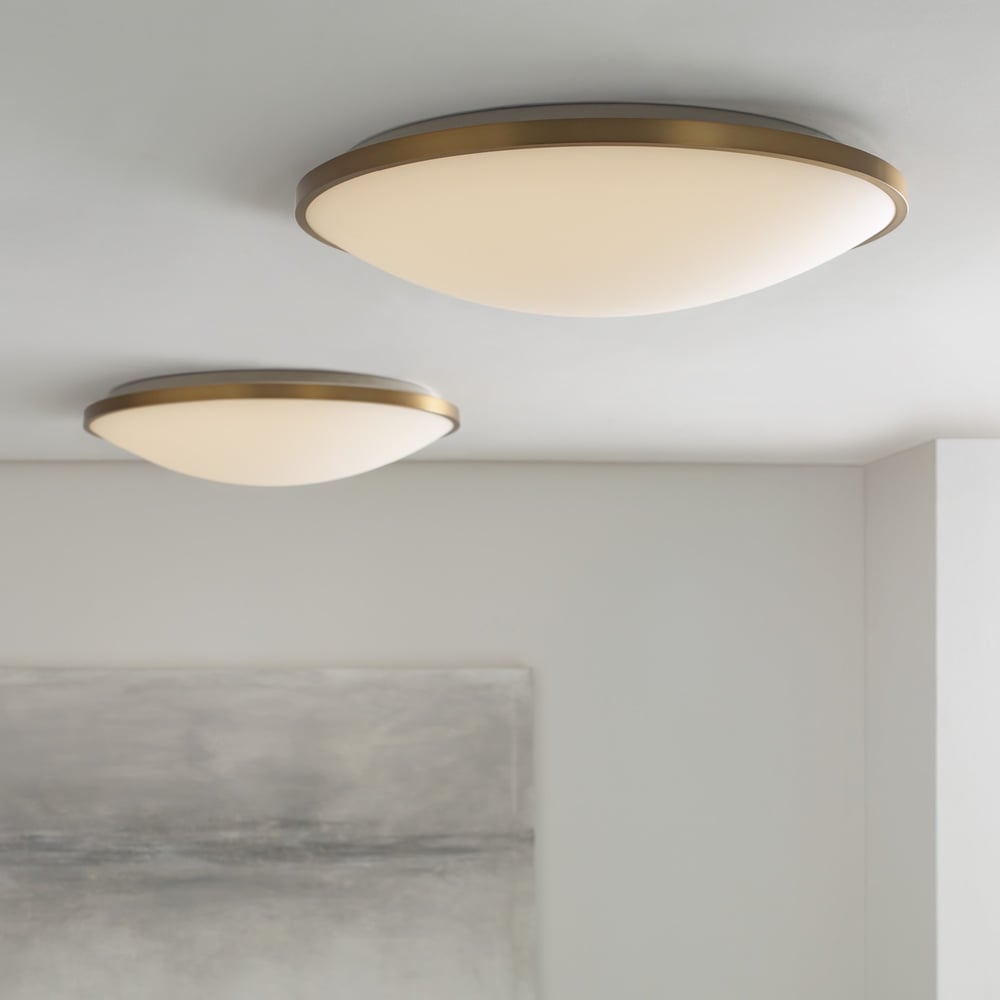 Visual Comfort Modern Vance Flush Mount Ceiling Light | Lightopia