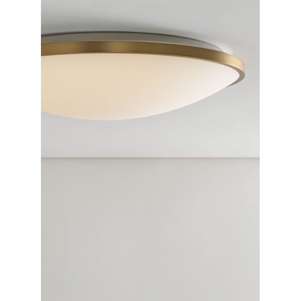 Visual Comfort Modern Vance Flush Mount Ceiling Light | Lightopia
