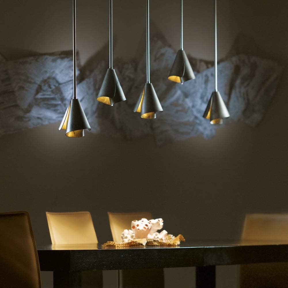 Hubbardton Forge Mobius Steel Shade Mini Pendant | Lightopia