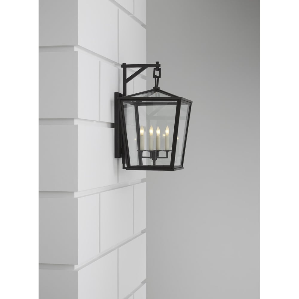 Visual Comfort Signature Darlana Medium Outdoor Wall Bracket Lantern | Lightopia