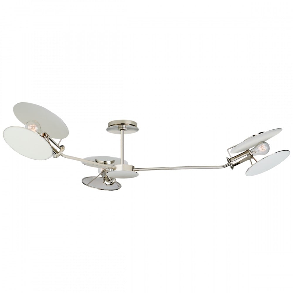 Visual Comfort Signature Osiris Large Reflector Semi-Flush Mount ...