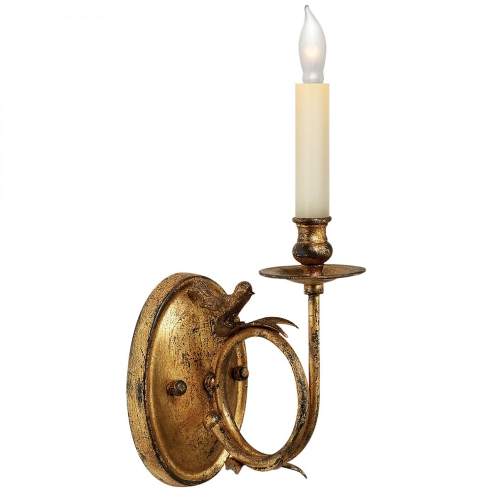 Visual Comfort Signature Perching Bird Sconce | Lightopia
