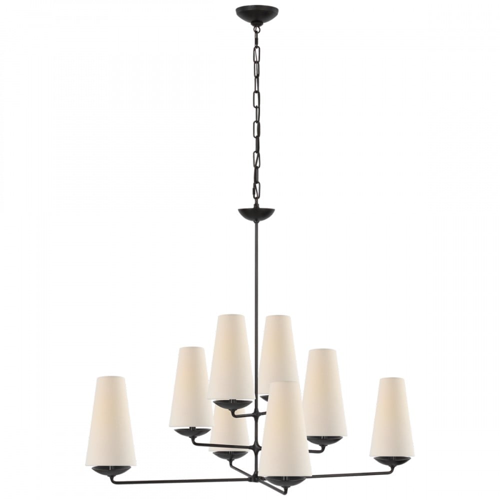 Visual Comfort Signature Fontaine Large Offset Chandelier | Lightopia