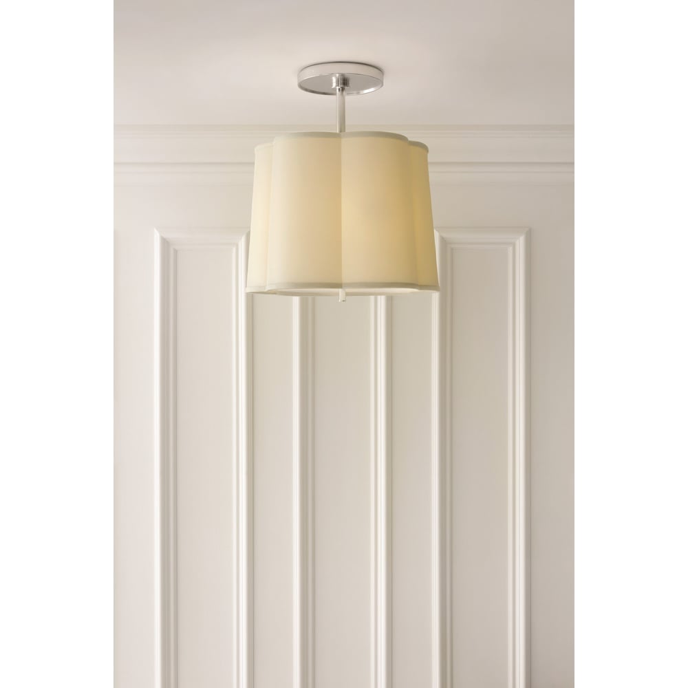 Visual Comfort Signature Simple Scallop Hanging Shade | Lightopia