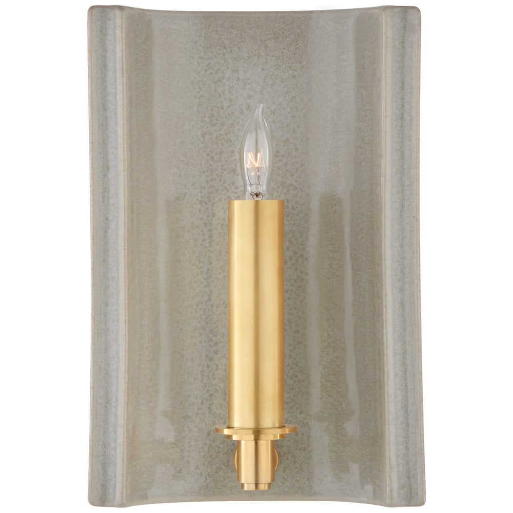 Visual Comfort Signature Leeds Small Rectangle Sconce | Lightopia