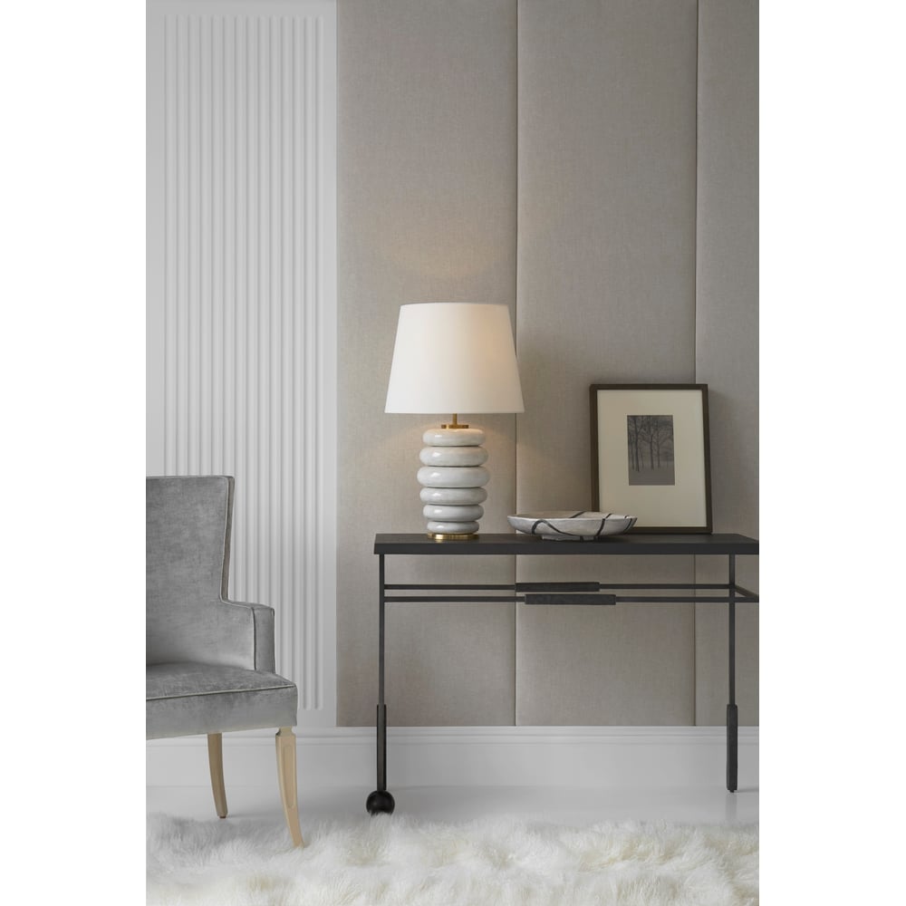 Visual Comfort Signature Phoebe Stacked Table Lamp | Lightopia