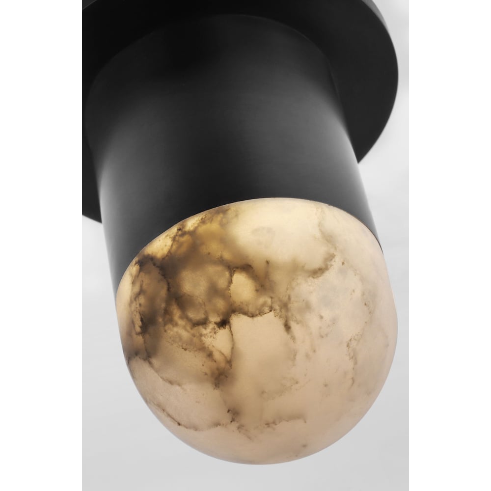 Visual Comfort Signature Melange Solitaire LED Flush Mount | Lightopia