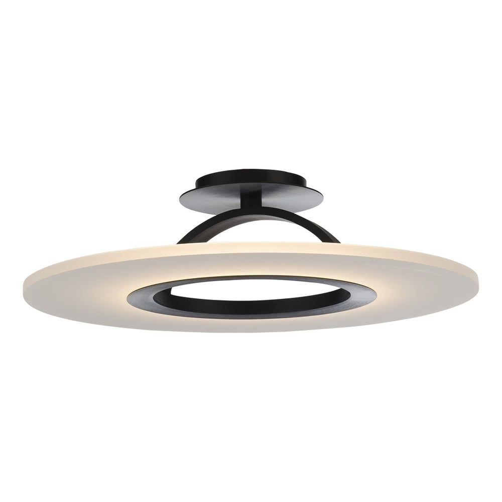 dweLED by WAC Lighting Elektron Convertible Semi Flush Ceiling Light ...