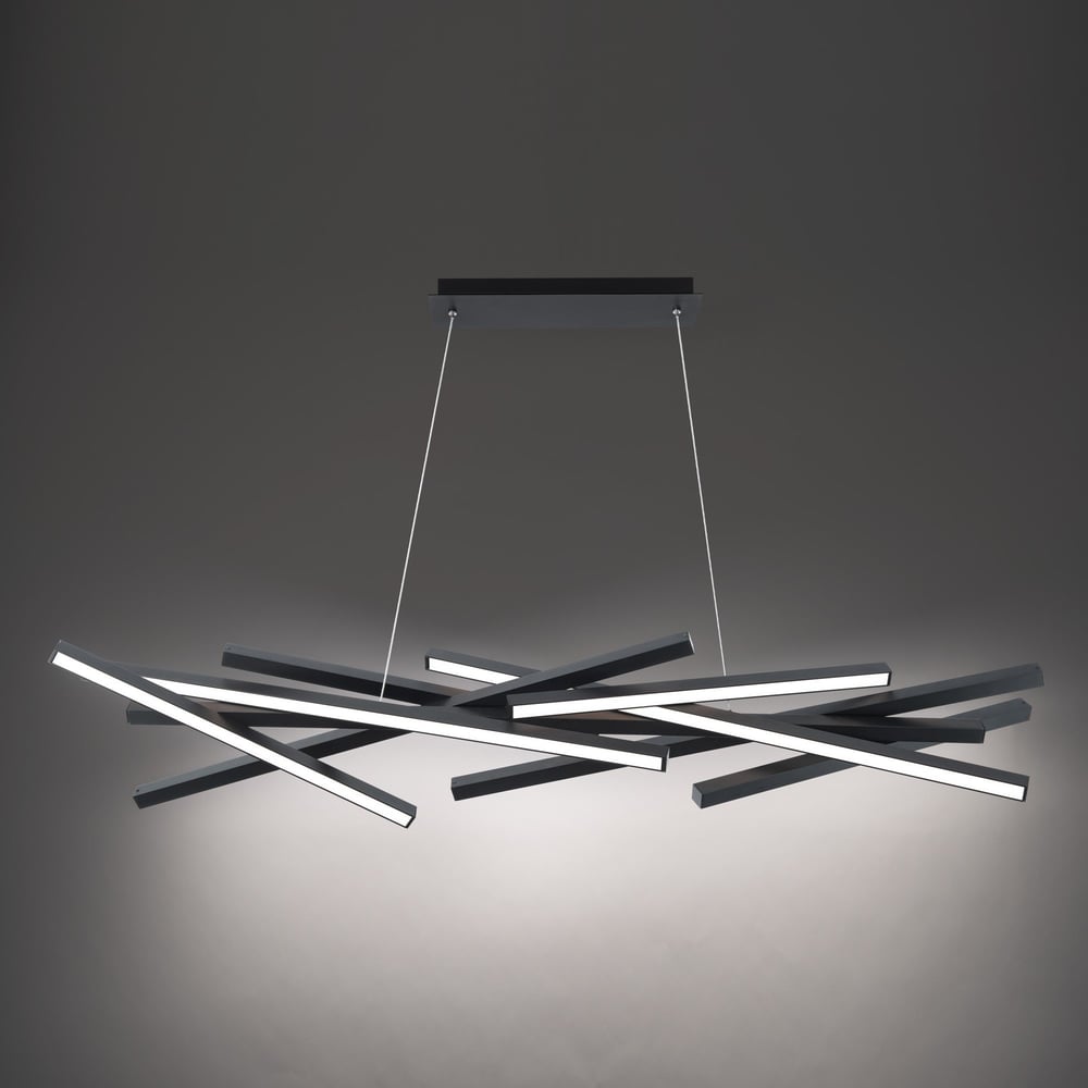 dweLED by WAC Lighting Parallax Linear Pendant | Lightopia