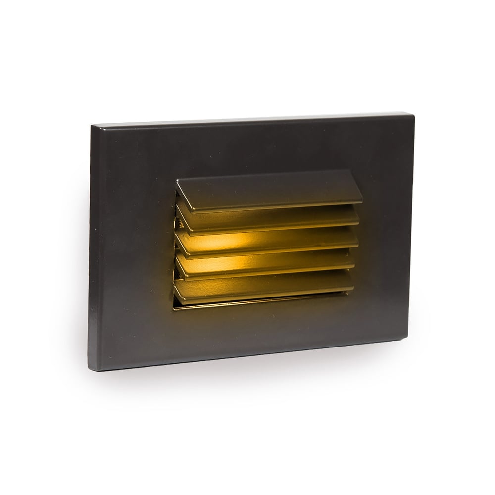 WAC Lighting 120V LED120 Horizontal Louvered Step Light | Lightopia
