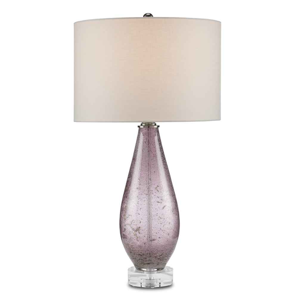 Currey & Company Optimist Purple Table Lamp | Lightopia