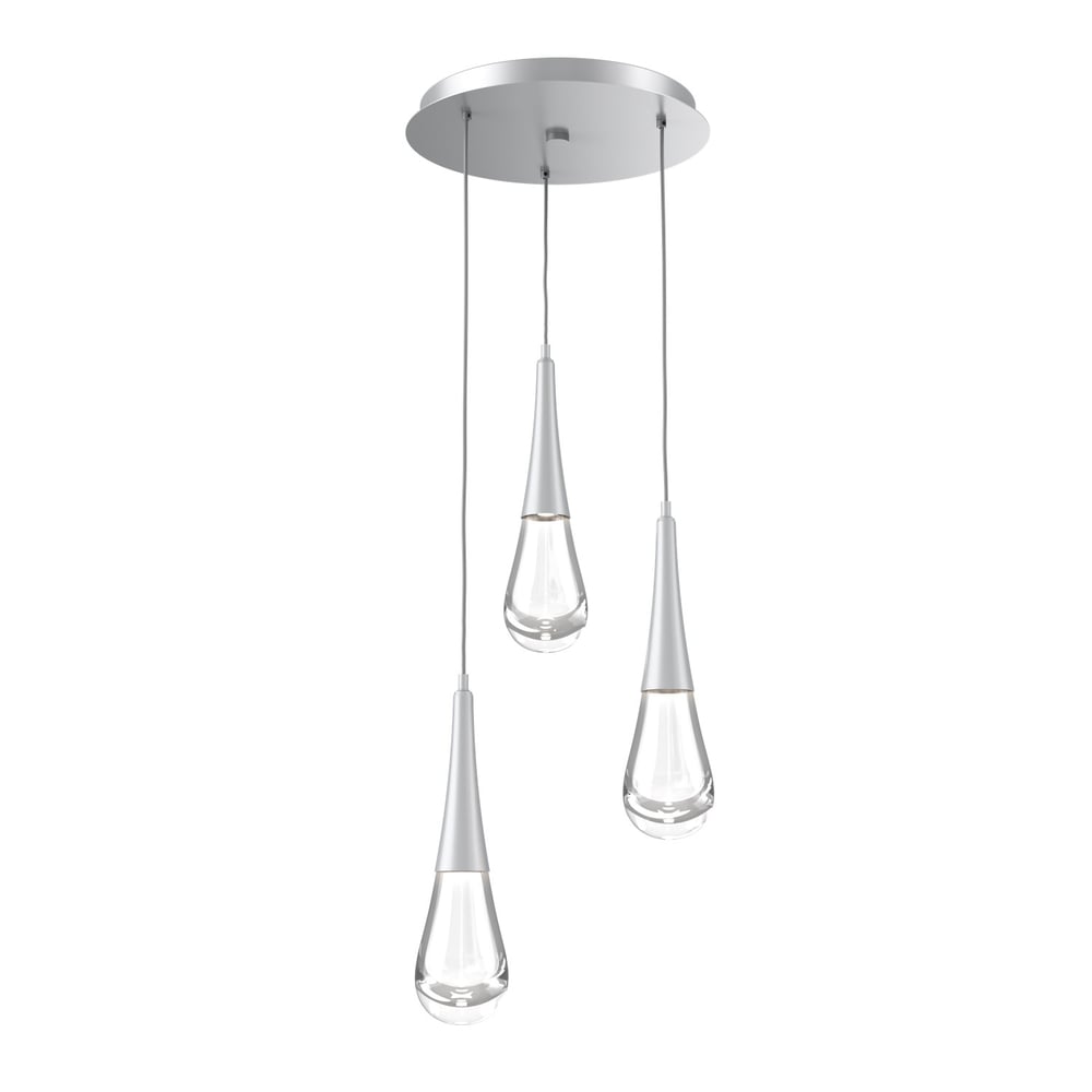 Hammerton Studio Raindrop Waterfall Round Multi-Light Pendant | Lightopia