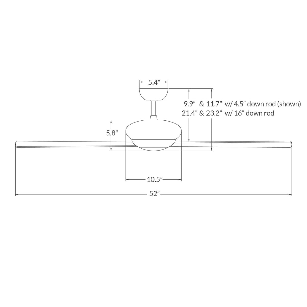 Modern Fan Company Altus Ceiling Fan | Lightopia