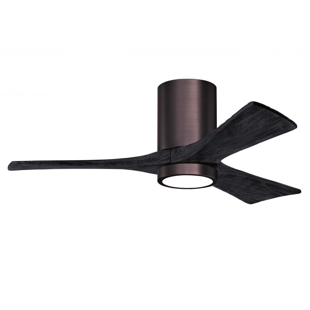 Matthews Fan Company Irene Flush Mount Ceiling Fan with Light | Lightopia