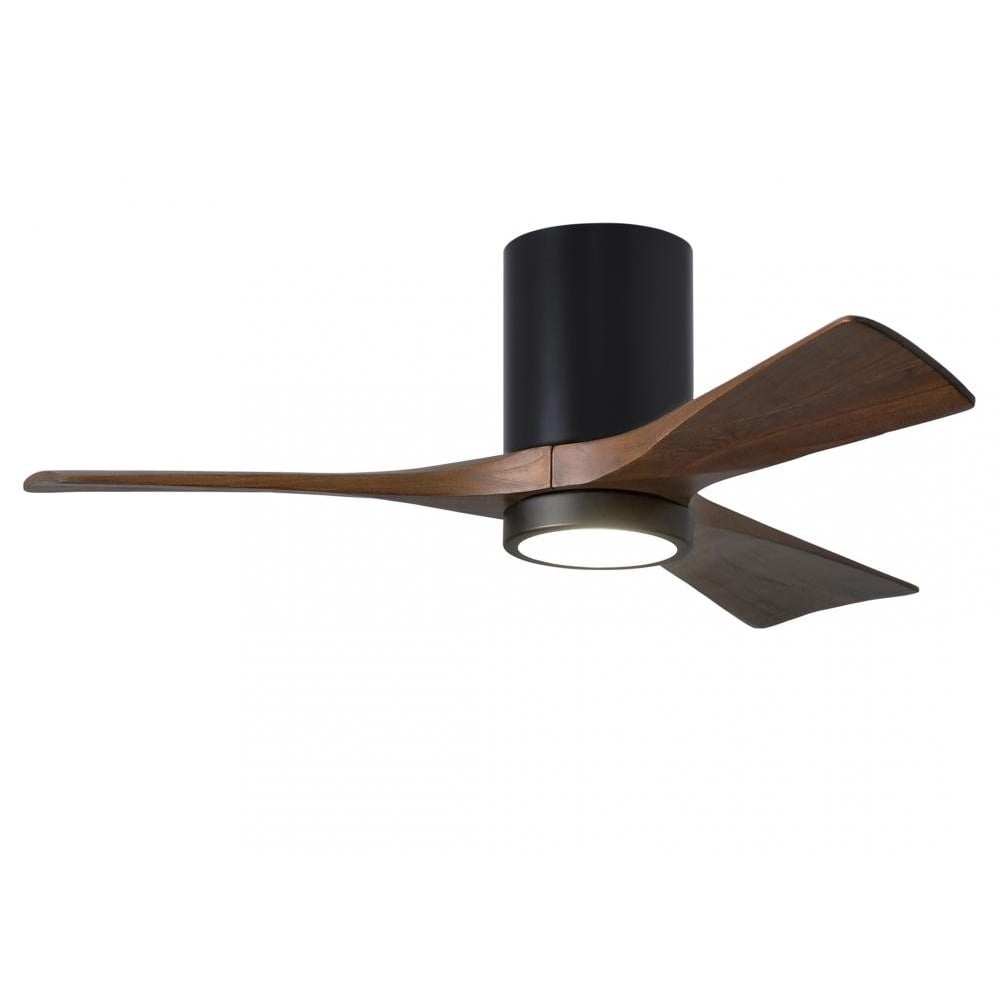 Matthews Fan Company Irene Flush Mount Ceiling Fan with Light | Lightopia