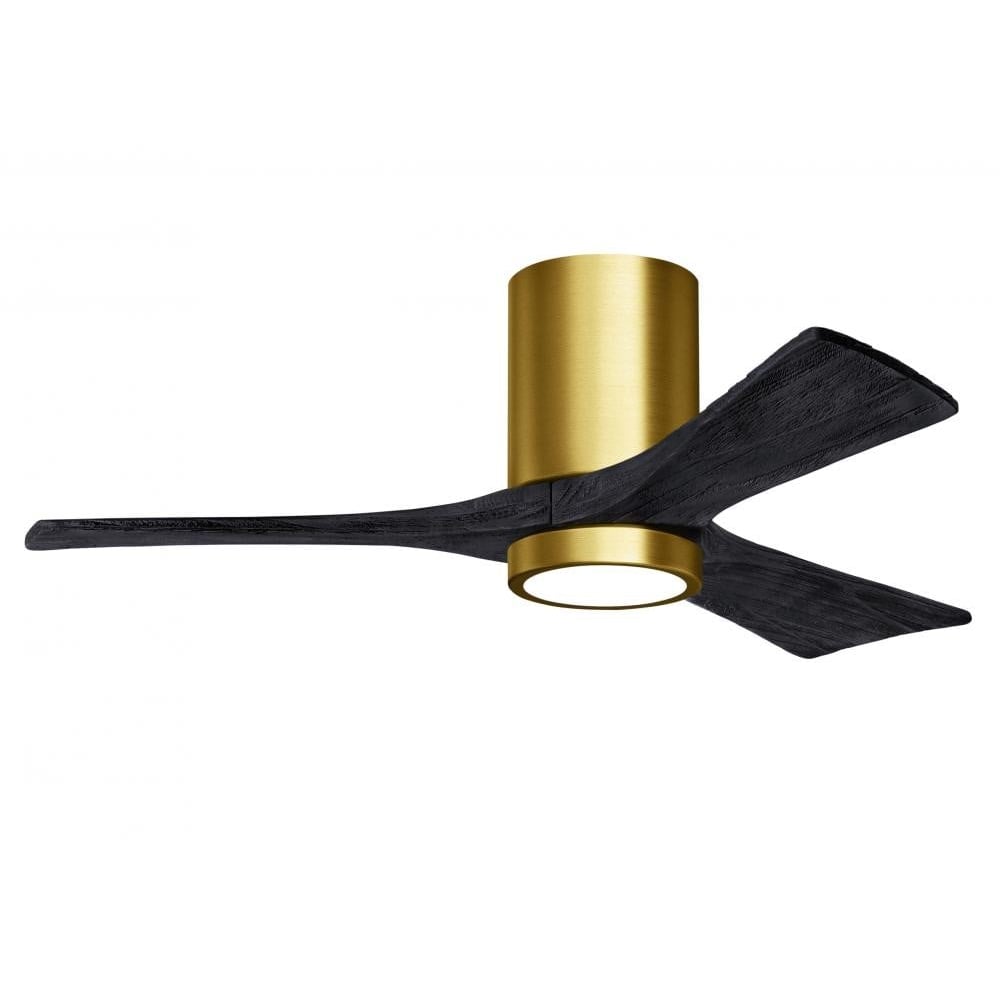 Matthews Fan Company Irene Flush Mount Ceiling Fan with Light | Lightopia