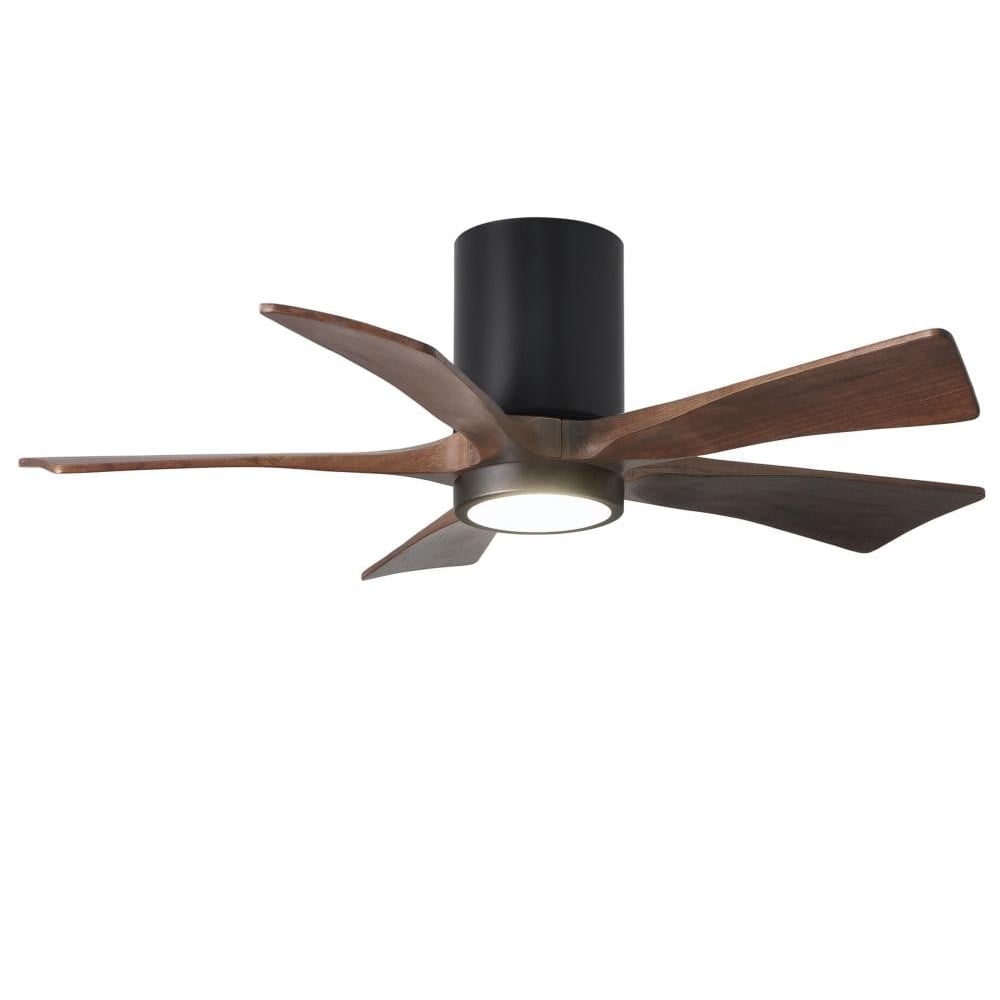 Matthews Fan Company Irene Flush Mount Ceiling Fan with Light | Lightopia