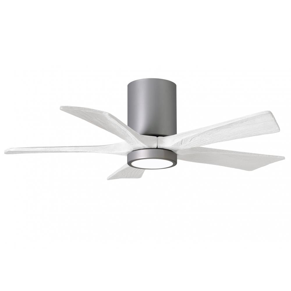 Matthews Fan Company Irene Flush Mount Ceiling Fan with Light | Lightopia