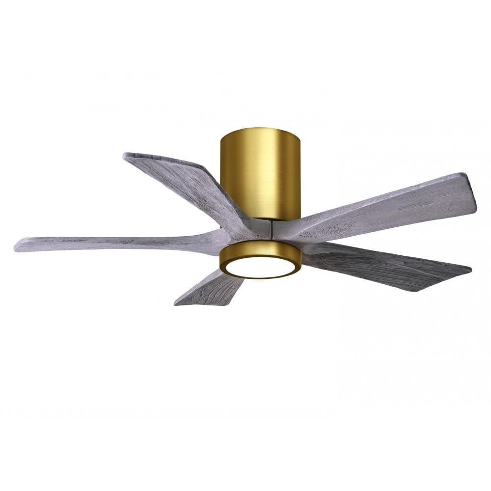 Matthews Fan Company Irene Flush Mount Ceiling Fan with Light | Lightopia