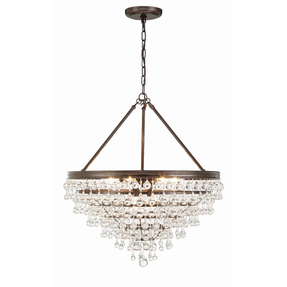 Crystorama Calypso Chandelier | Lightopia