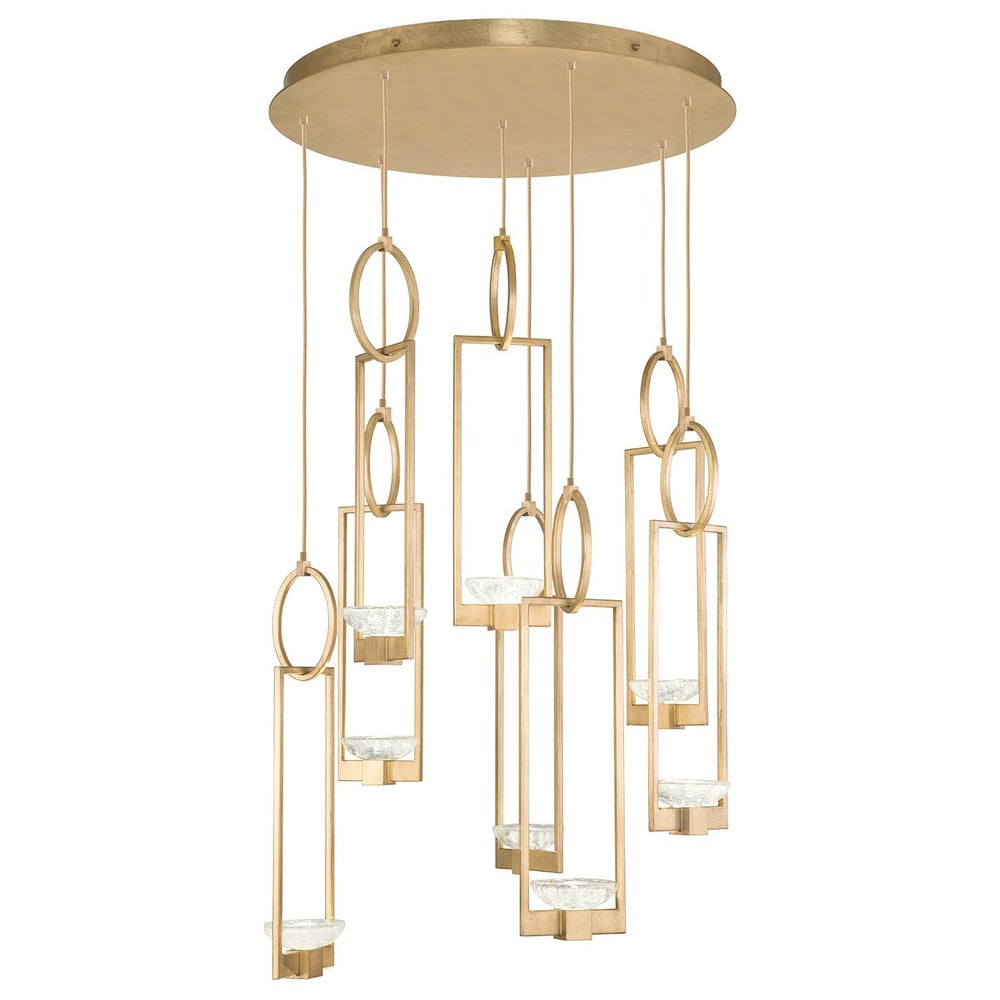 Fine Art Handcrafted Lighting Delphi Round Multi Light Pendant | Lightopia