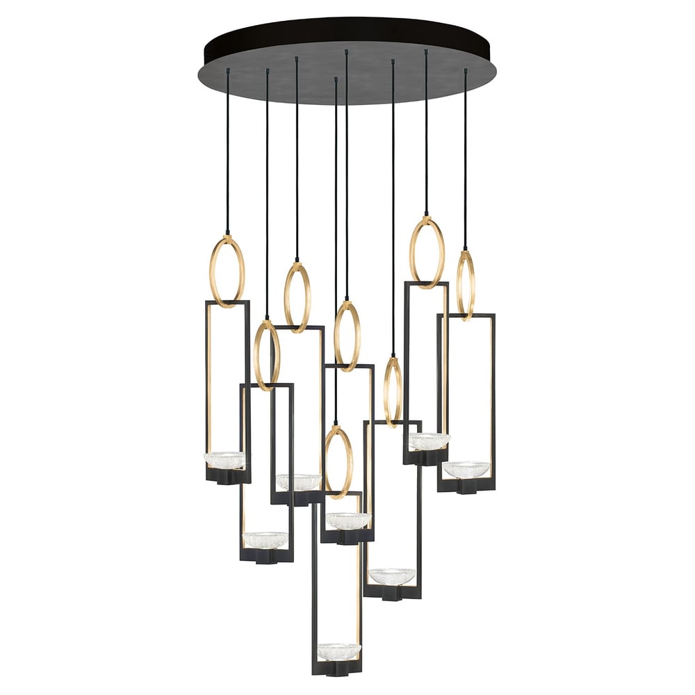 Fine Art Handcrafted Lighting Delphi Round Multi Light Pendant | Lightopia