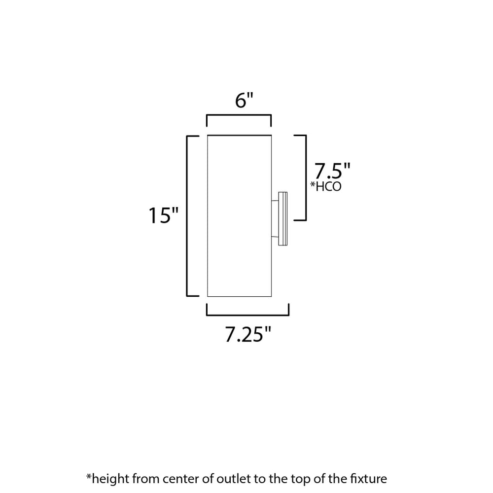 Maxim Lighting Outpost Outdoor Wall Light | Lightopia