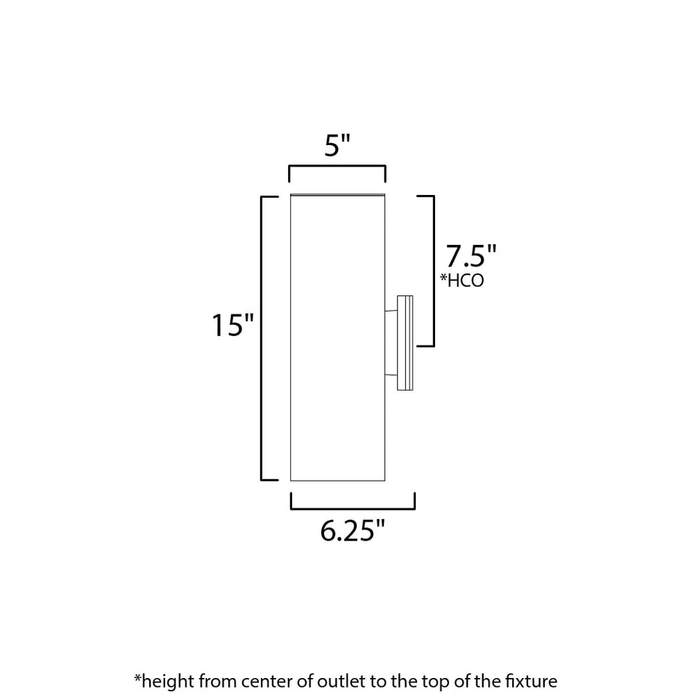 Maxim Lighting Outpost Outdoor Wall Light | Lightopia