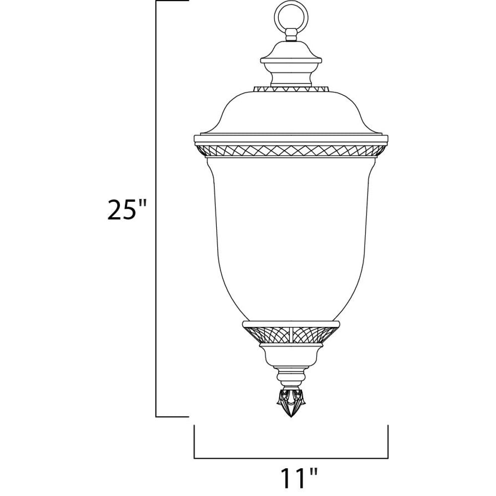 Maxim Lighting Carriage House LED Outdoor Hanging Lantern | Lightopia