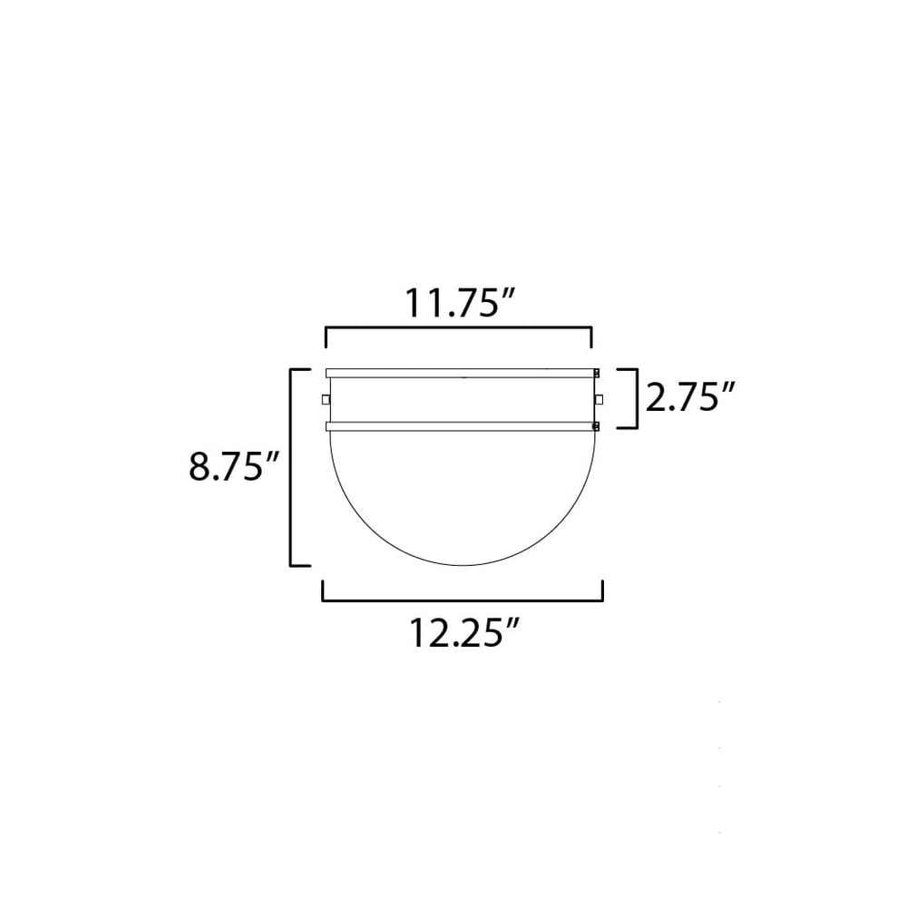 Maxim Lighting Duke Flush Mount | Lightopia