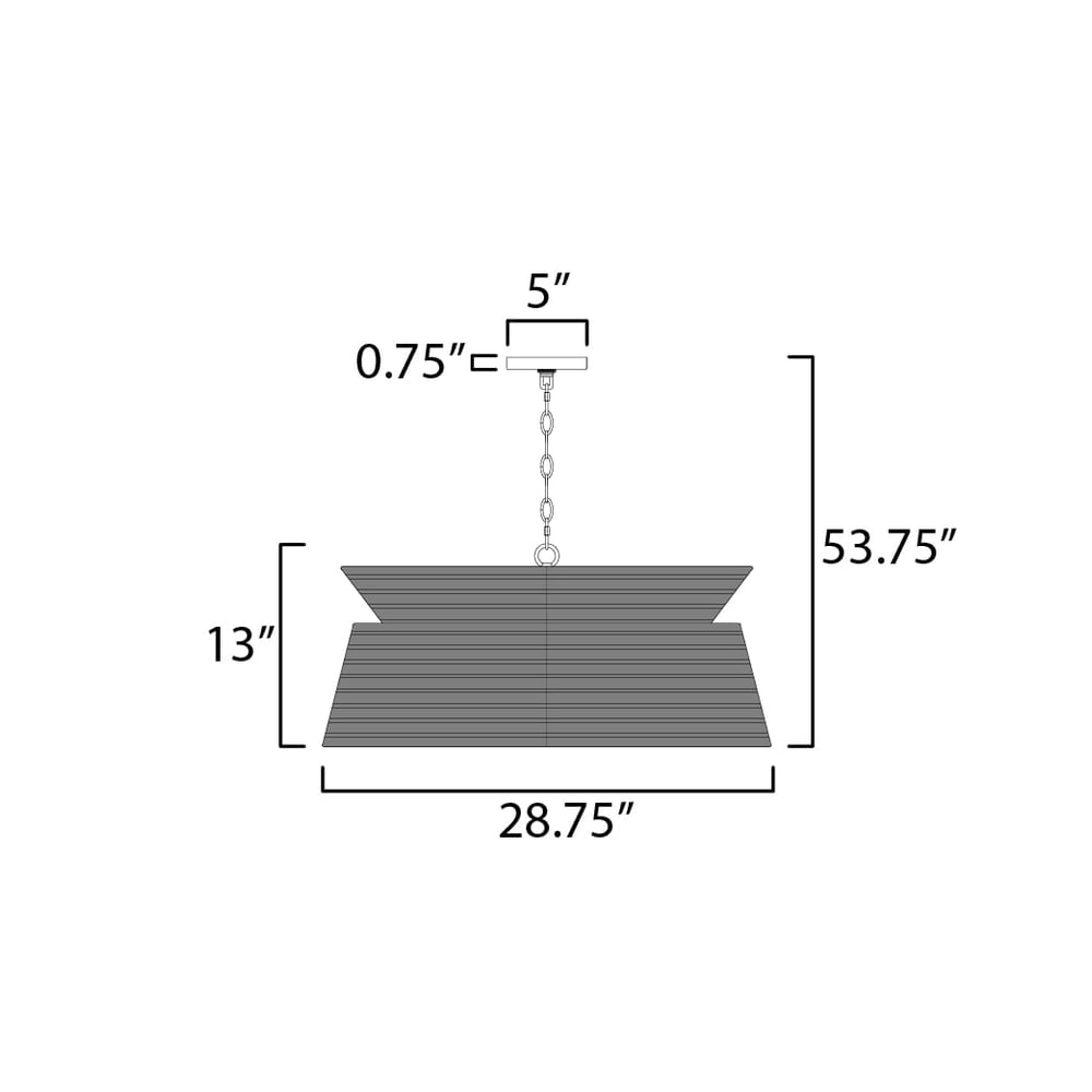 Maxim Lighting Tulum Chandelier | Lightopia