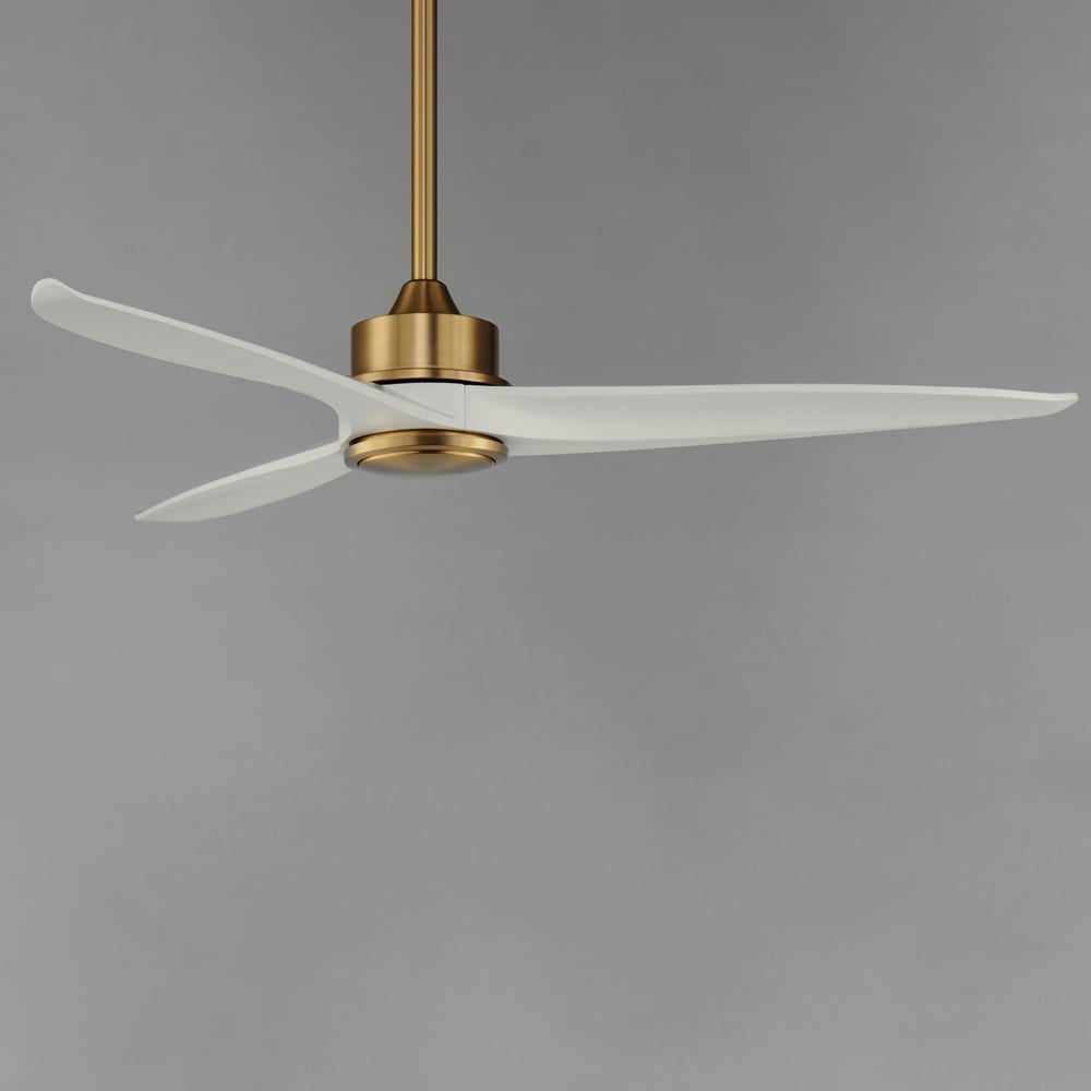 Maxim Lighting Woodwind Solid Wood Blade Ceiling Fan with Light | Lightopia