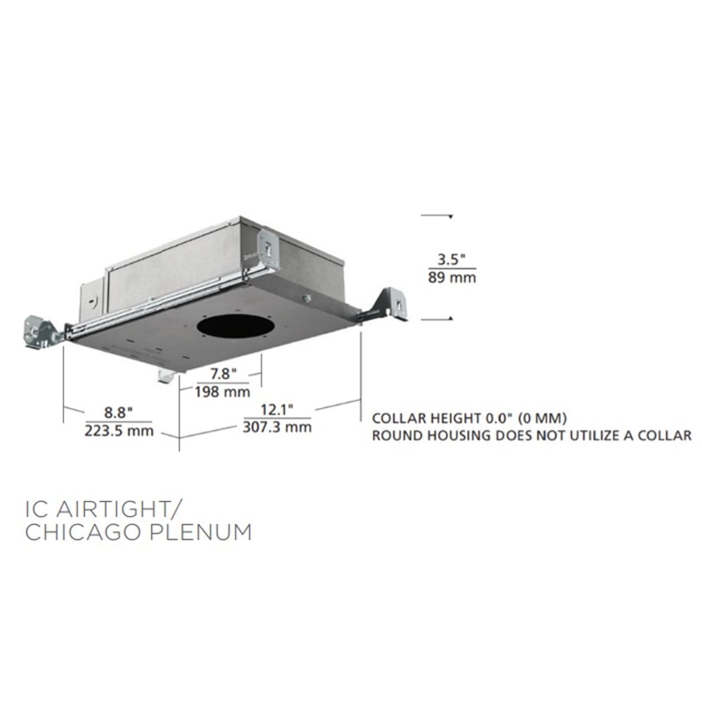 Visual Comfort Architectural Entra CL 3" Round Flanged Adjustable ...
