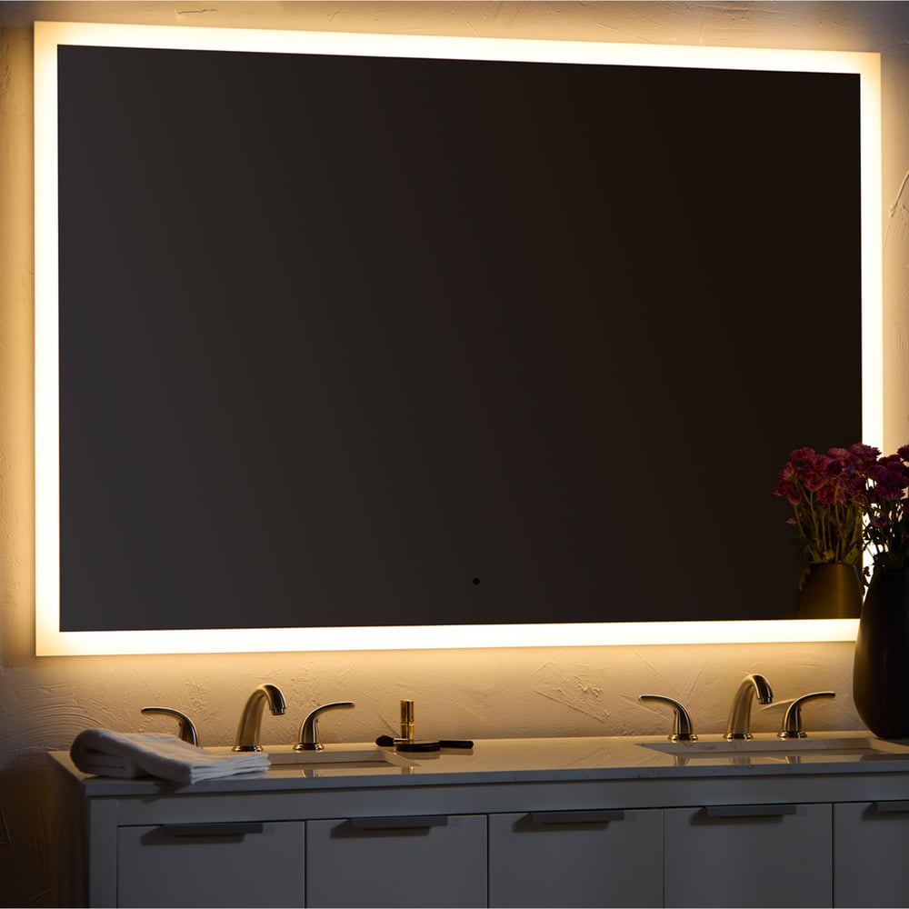 Oxygen Starlight Square LED Mirror | Lightopia