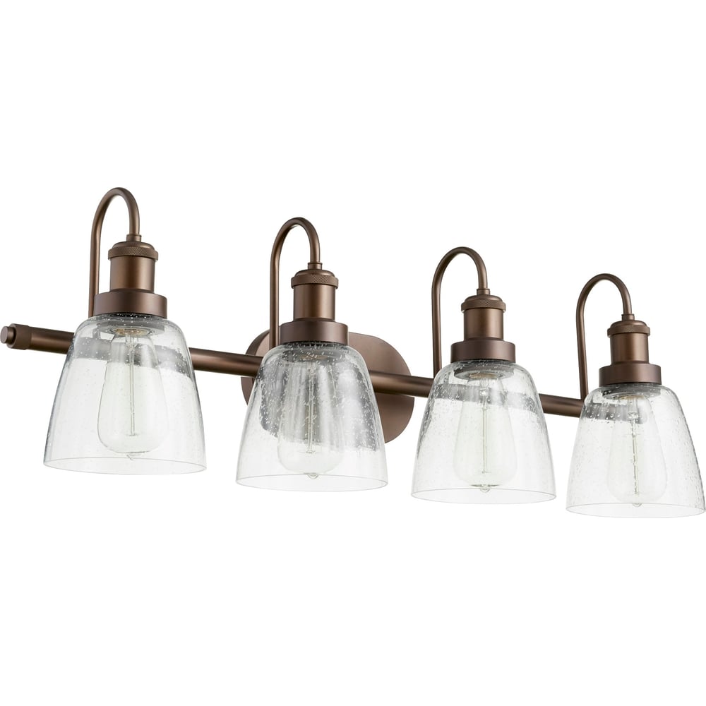 Quorum Clear Seeded Vanity Light | Lightopia