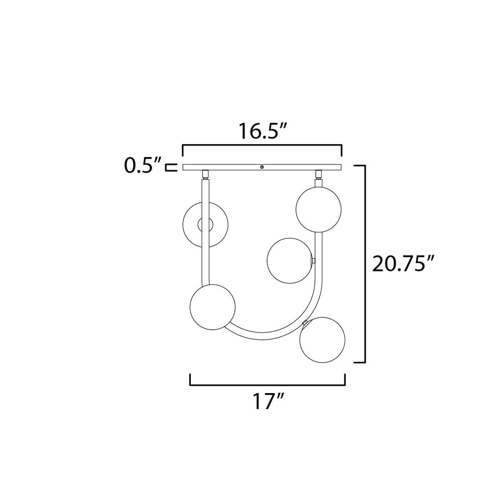 Studio M Contour Ceiling Light | Lightopia