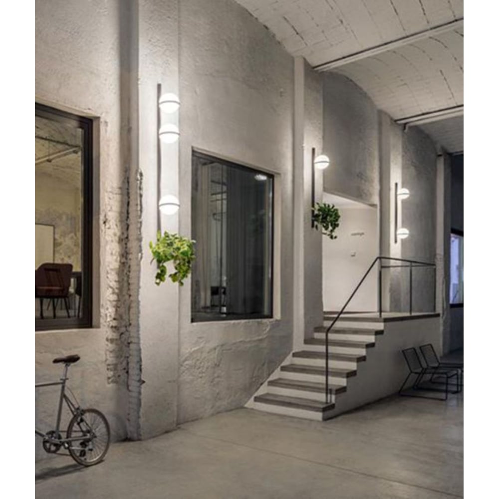 Vibia Palma Vertical Wall Sconce with Planter | Lightopia