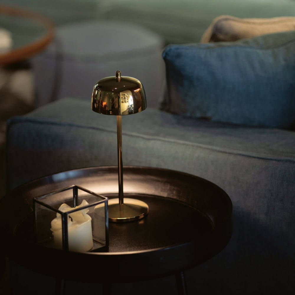 Zafferano Theta Cordless Table Lamp | Lightopia