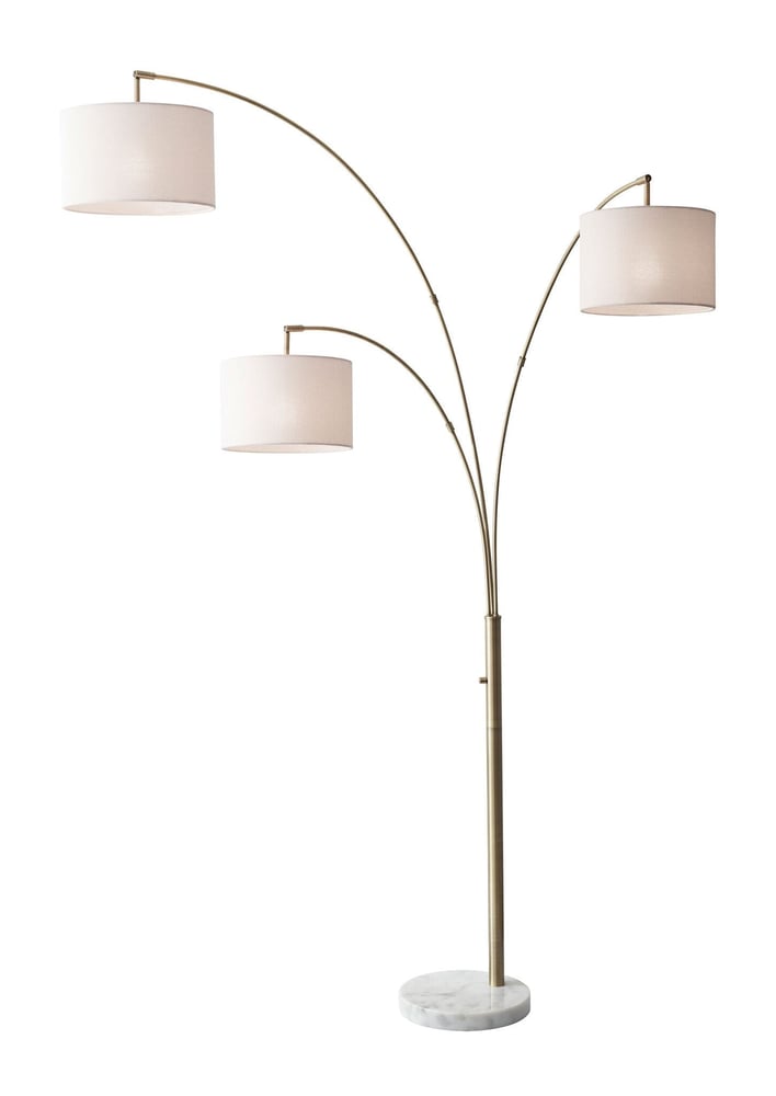 Adesso Bowery 3-Arm Arc Floor Lamp | Lightopia