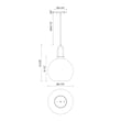 Alora Mood Soji Round Pendant | Lightopia